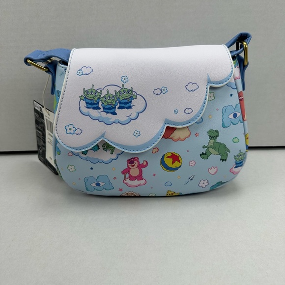 Loungefly | Bags | Loungefly Disney Pixar Characters Clouds Crossbody ...